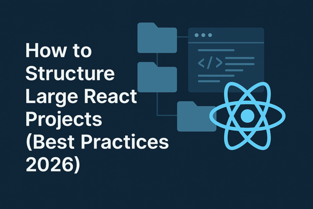 How To Structure Large React Projects (Best Practices 2026) - All Insight Lab